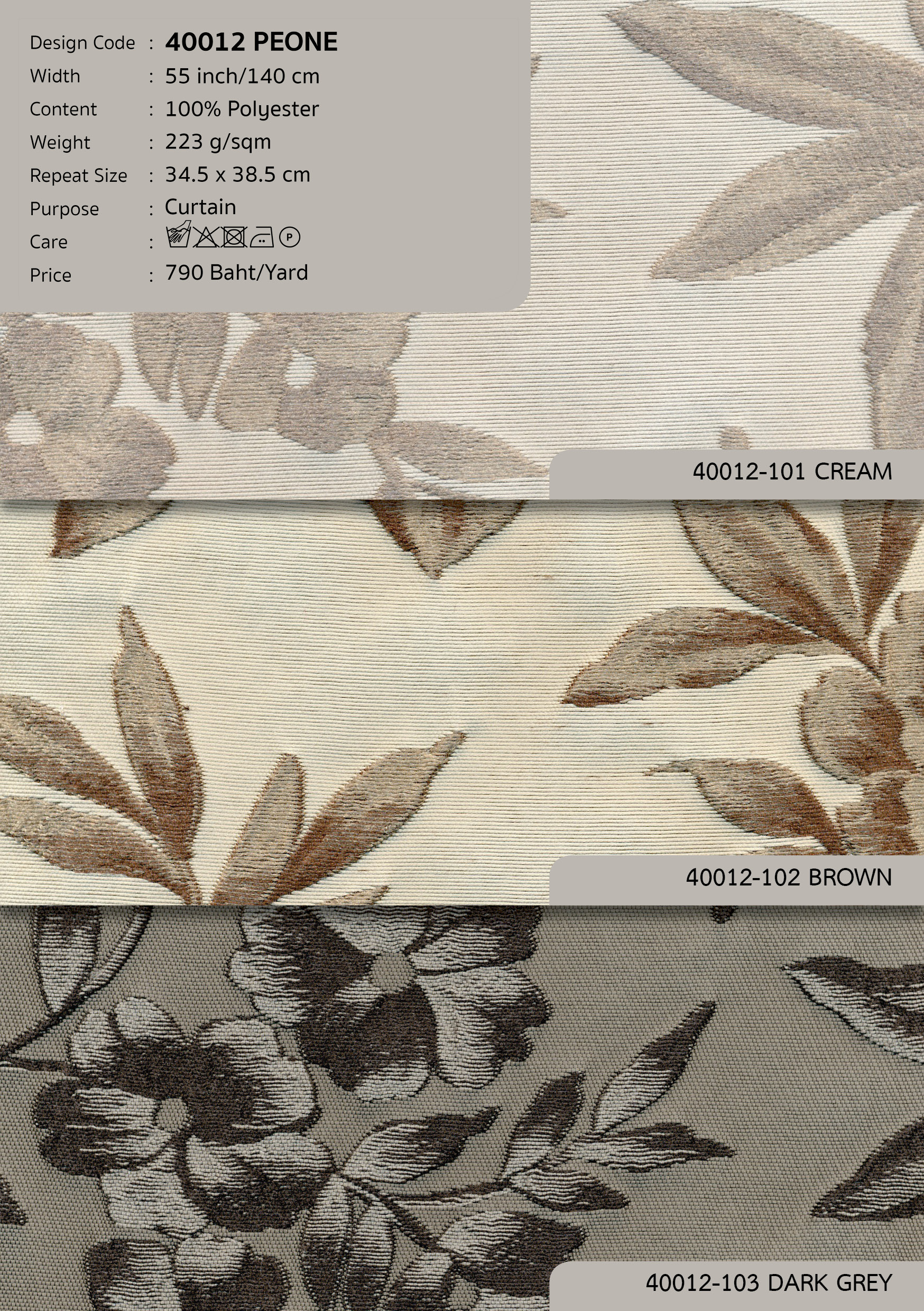 40012 PEONE – Nitas Tessile co., ltd.