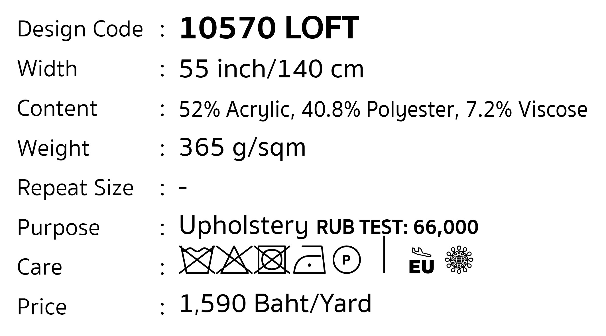 10570 LOFT – Nitas Tessile co., ltd.