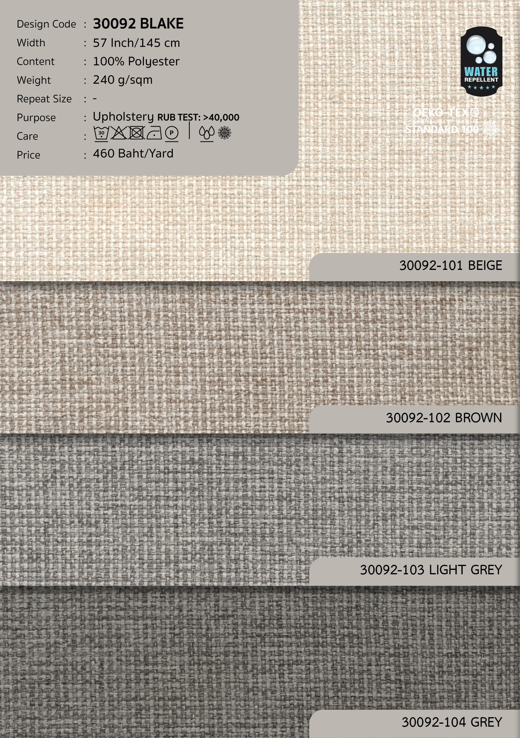 30092 BLAKE – Nitas Tessile co., ltd.