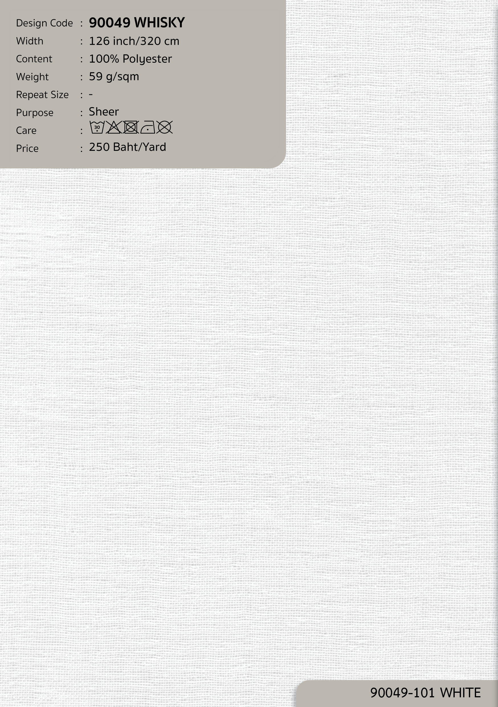 90049 WHISKY – Nitas Tessile co., ltd.